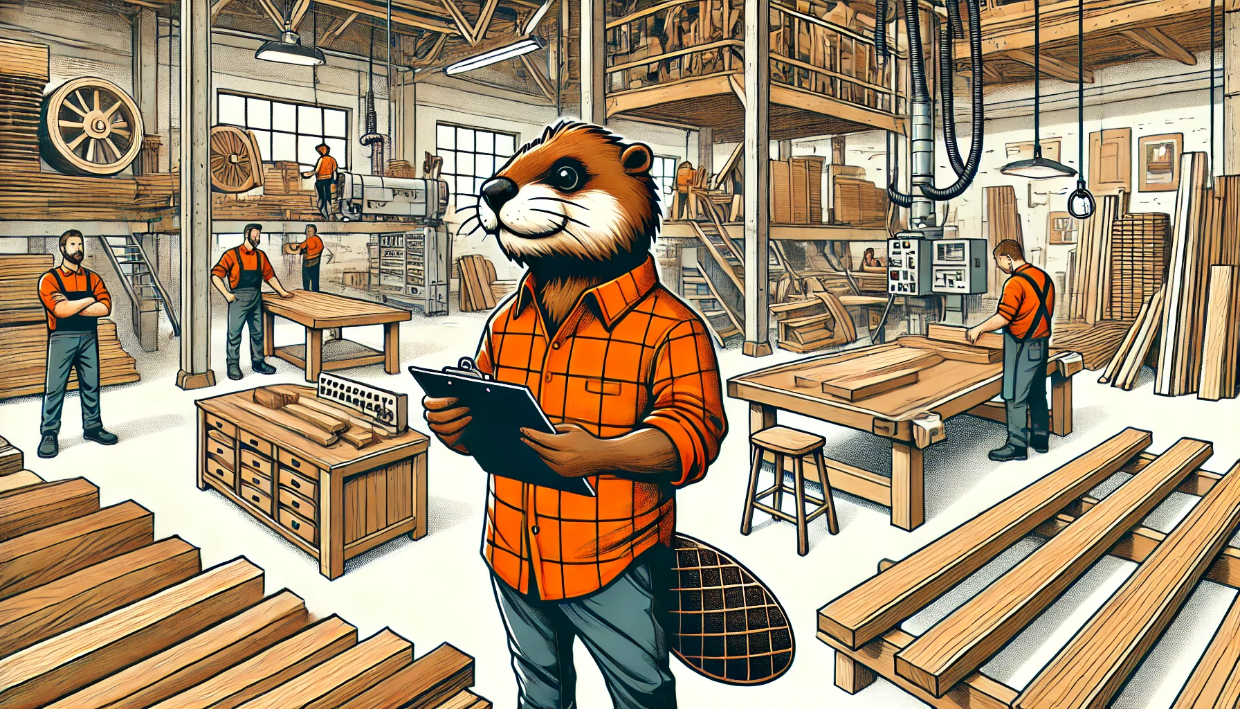 Chef d'atelier bois - Fiche Métier - Enstib