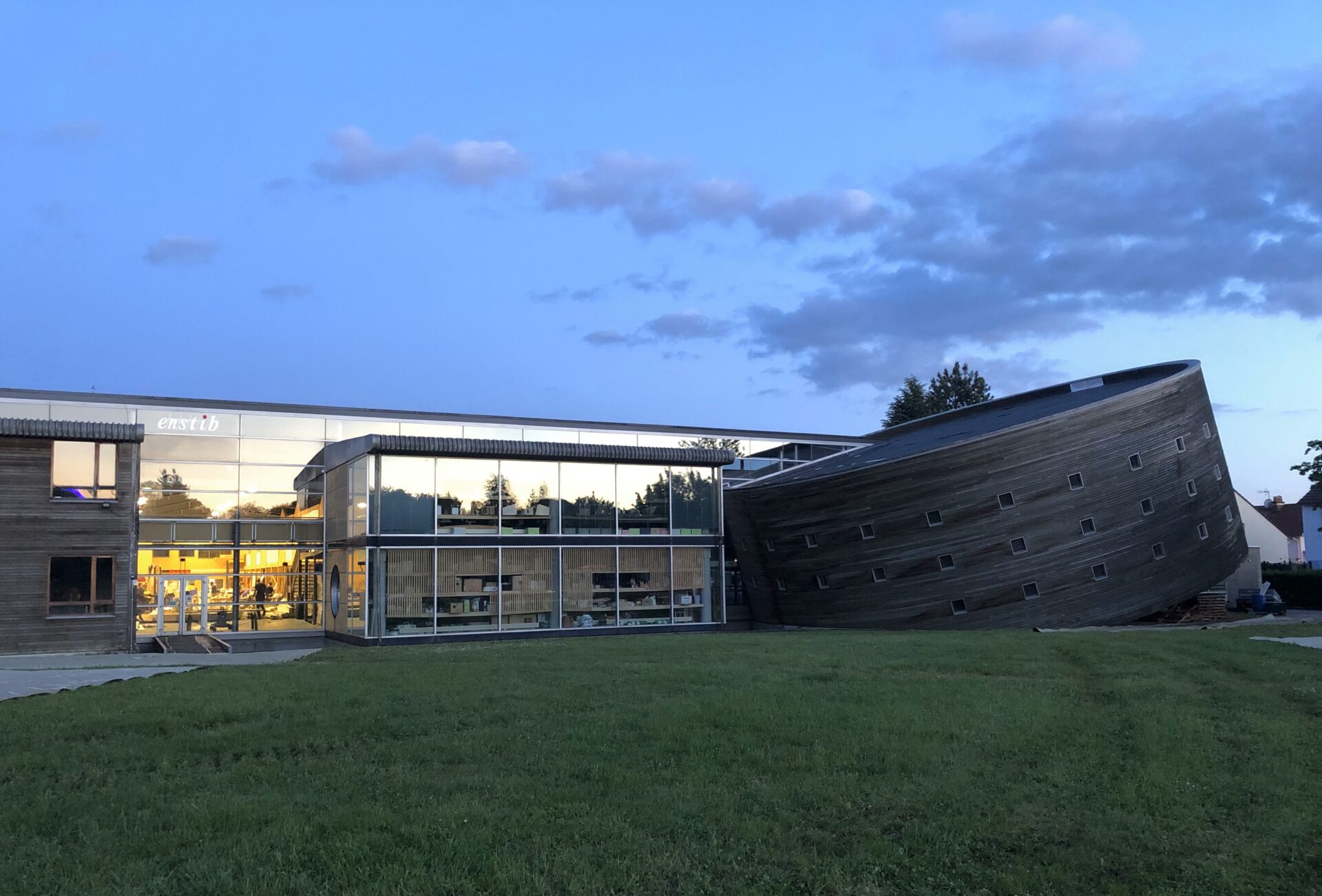 10 bâtiments remarquables construits en bois - Enstib